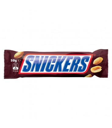 Chocolate bar Snickers 50 g - Confitelia.com