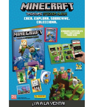 Minecraft Treasure launch pack Panini - Confitelia.com