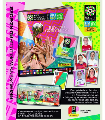 Pack lanzamiento FIFA Women World Cup 2023 de Panini | Confitelia.com