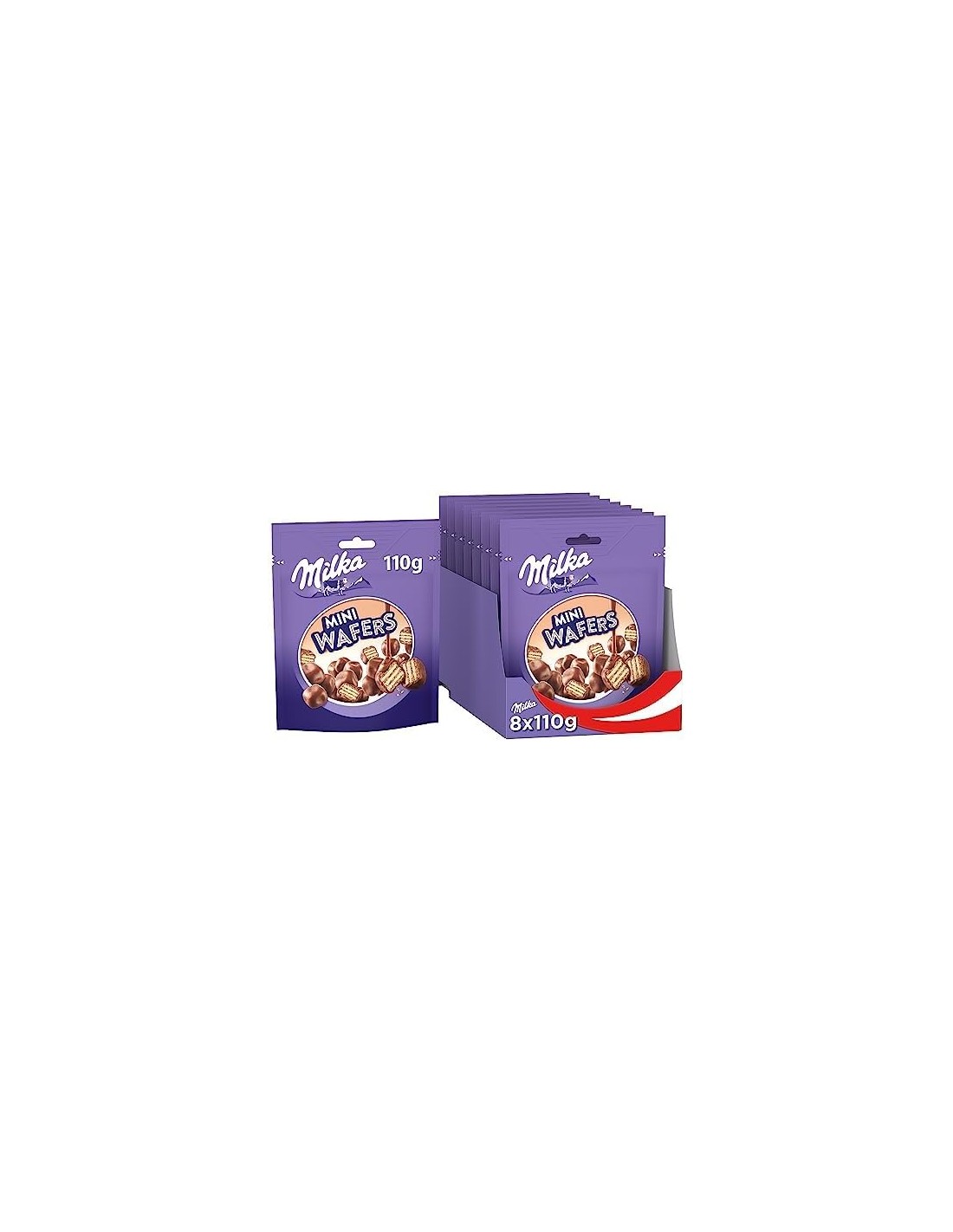 Milka Mini Wafers 110 g