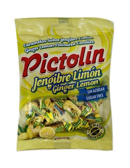 Pictolin Ginger-lemon candies
