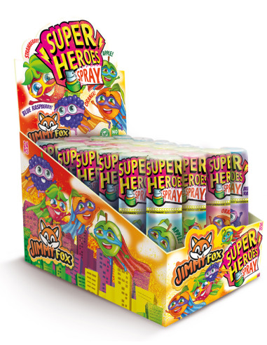 Super Heroes liquid candy