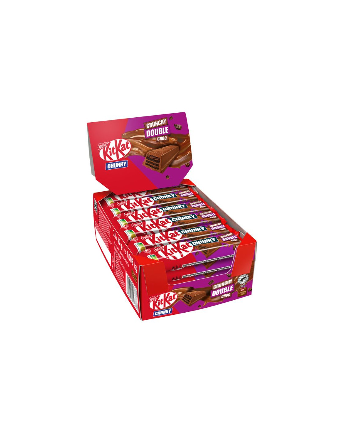 Kit Kat Chunky Double Choc bars