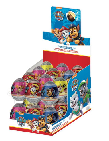 Huevos de chocolate Paw Patrol | Confitelia.com