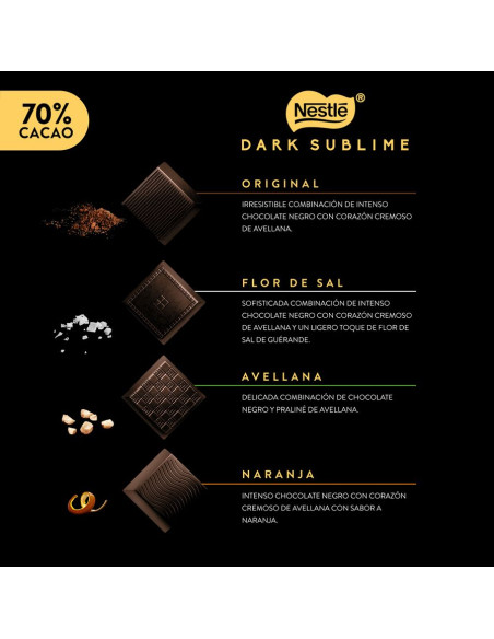 Bombones Dark Sublime Nestle 288 | Confitelia.com
