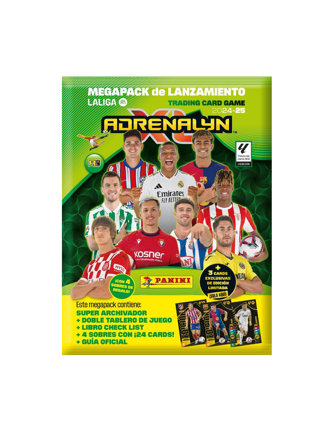 Pocket Box Adrenalyn XL Liga 2025 de Panini
